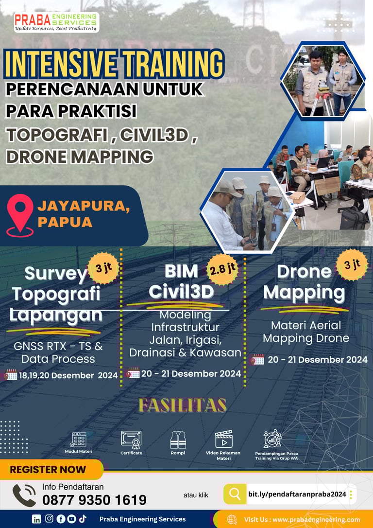 INSENTIVE TRAINING PERENCANAAN UNTUK PARA PRAKTISI DI PAPUA | Praba Engineering Services