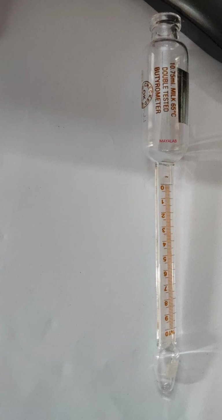 Butyrometer: Measure Milk Fat Content Accurately | MAYALAB