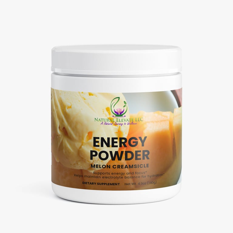 Energy Powder-Melon Creamsicle | Natural Elevate LLC