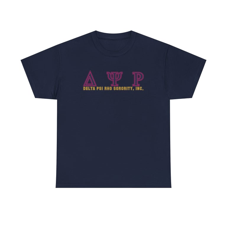 Delta Psi Rho Sorority T-Shirt | Greek Trendsetters
