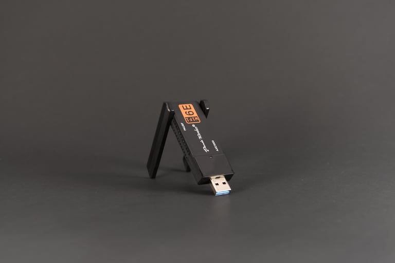 Panda Wireless PAU0F AXE3000 Wi-Fi 6E (6 GHz) USB Adapter | Big QAM