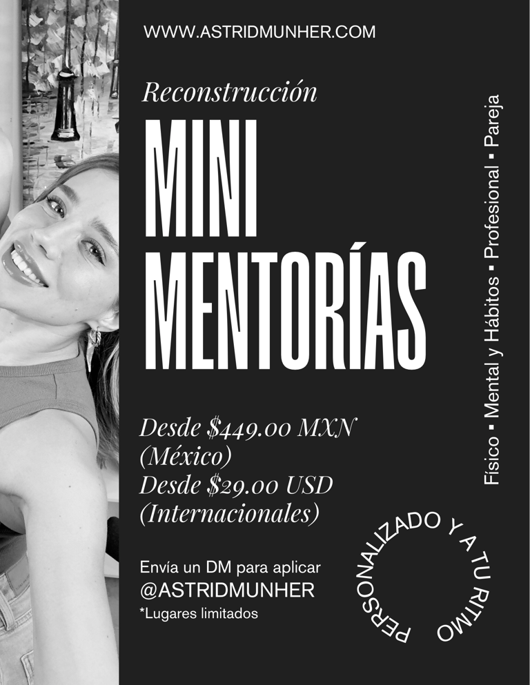MINI MENTORÍA | ASTRID MUNHER