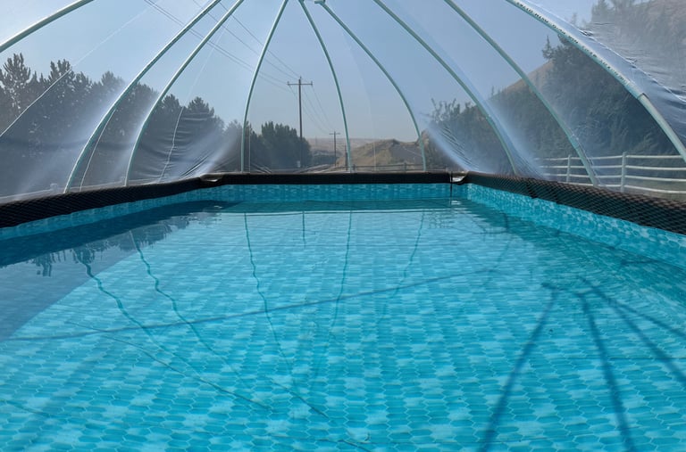 Screen Kit for 12’ x 22' to 24’ Rectangular or Oval Pools - BUY AT ...