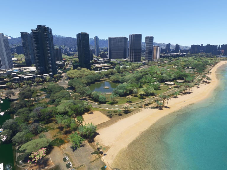 Honolulu Enhanced - PG Trees Cleanup | Bijan Studio