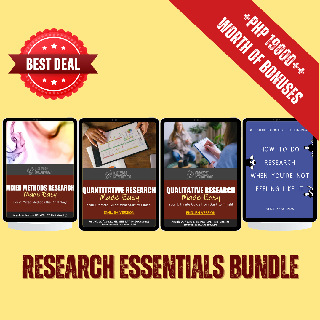Research Essentials Bundle | The Wise Researcher