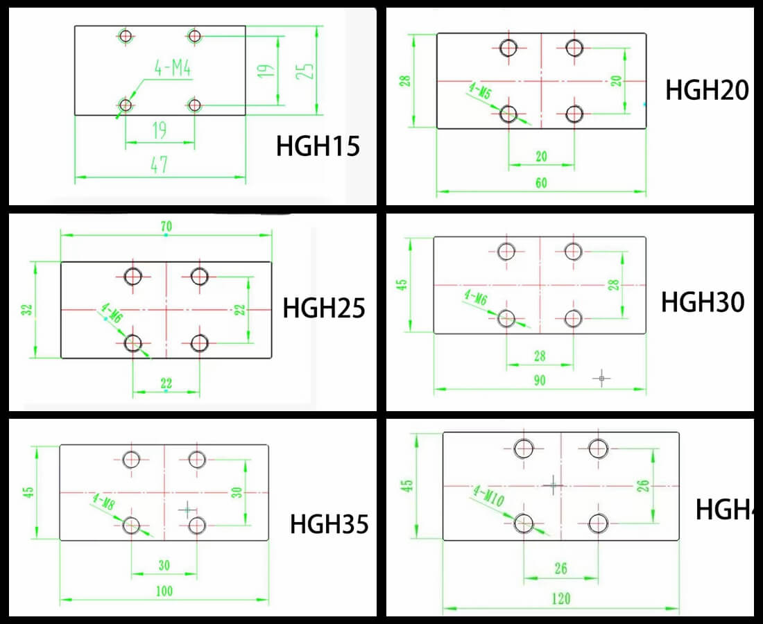 HG Linear guide rail clamp brake | LiMo
