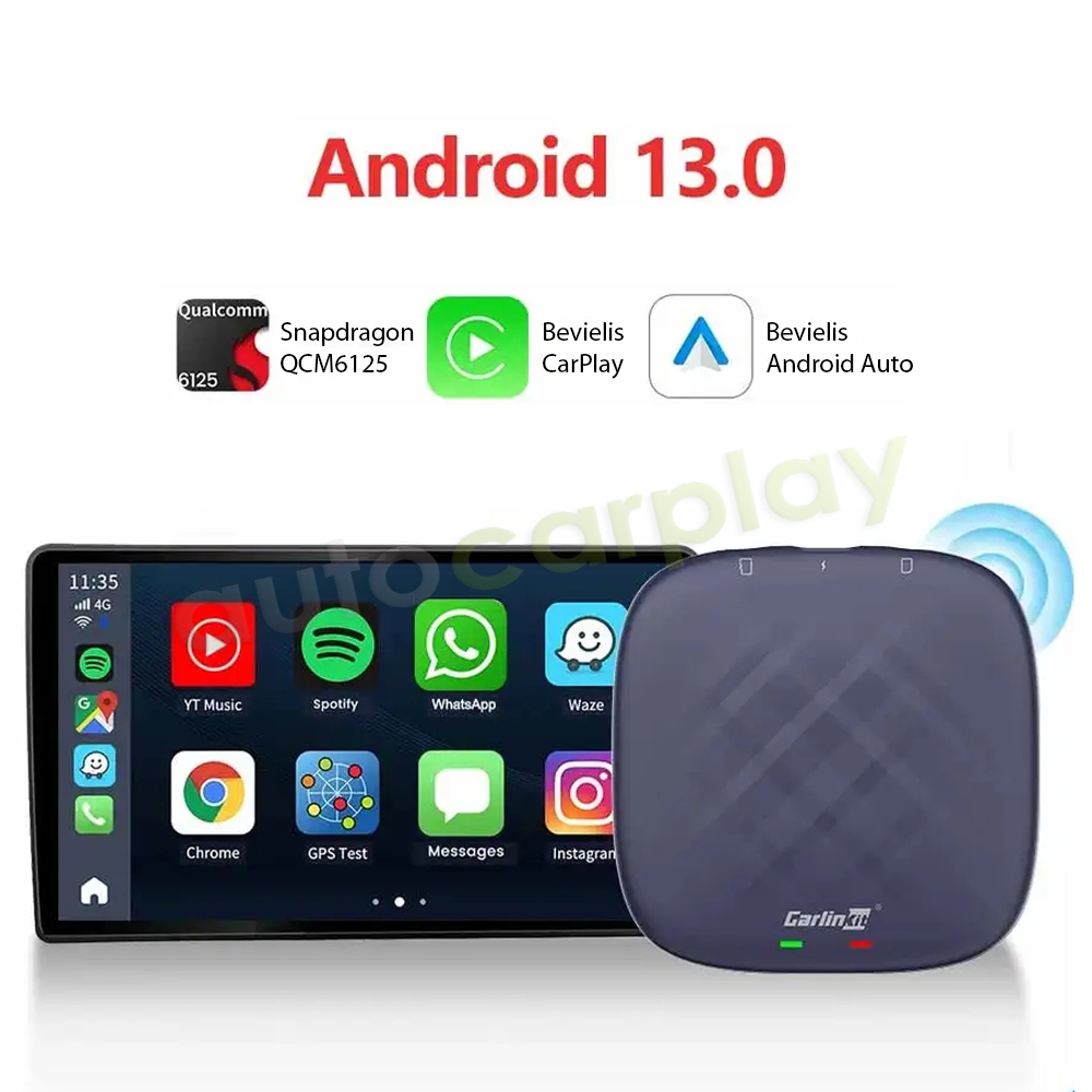 BEVIELIS CARPLAY / ANDROID AUTO / ANDROID 13 | ANDROID AUTO | APPLE CARPLAY