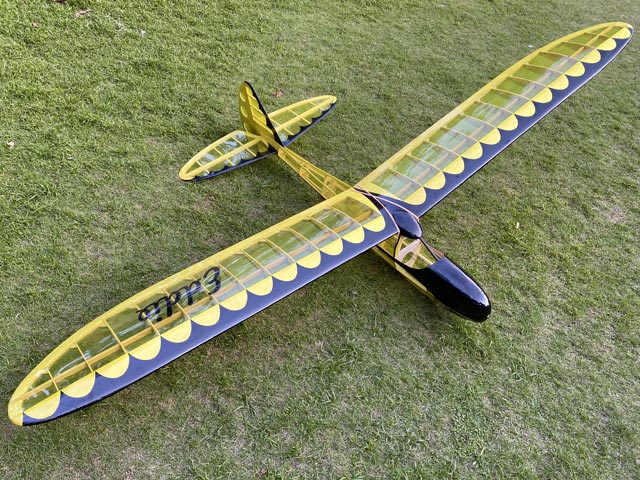 Super Sinbad 93" - RC Model Glider - Laser Cut Balsa/Ply short kit ...