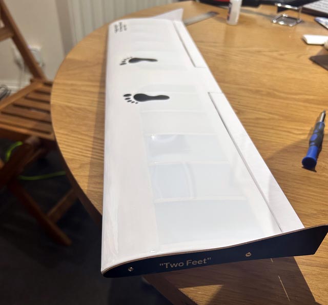 "Two Feet" ~ 24" RC Slope Soarer ~ Laser-cut Balsa Wing RIB & Former ...