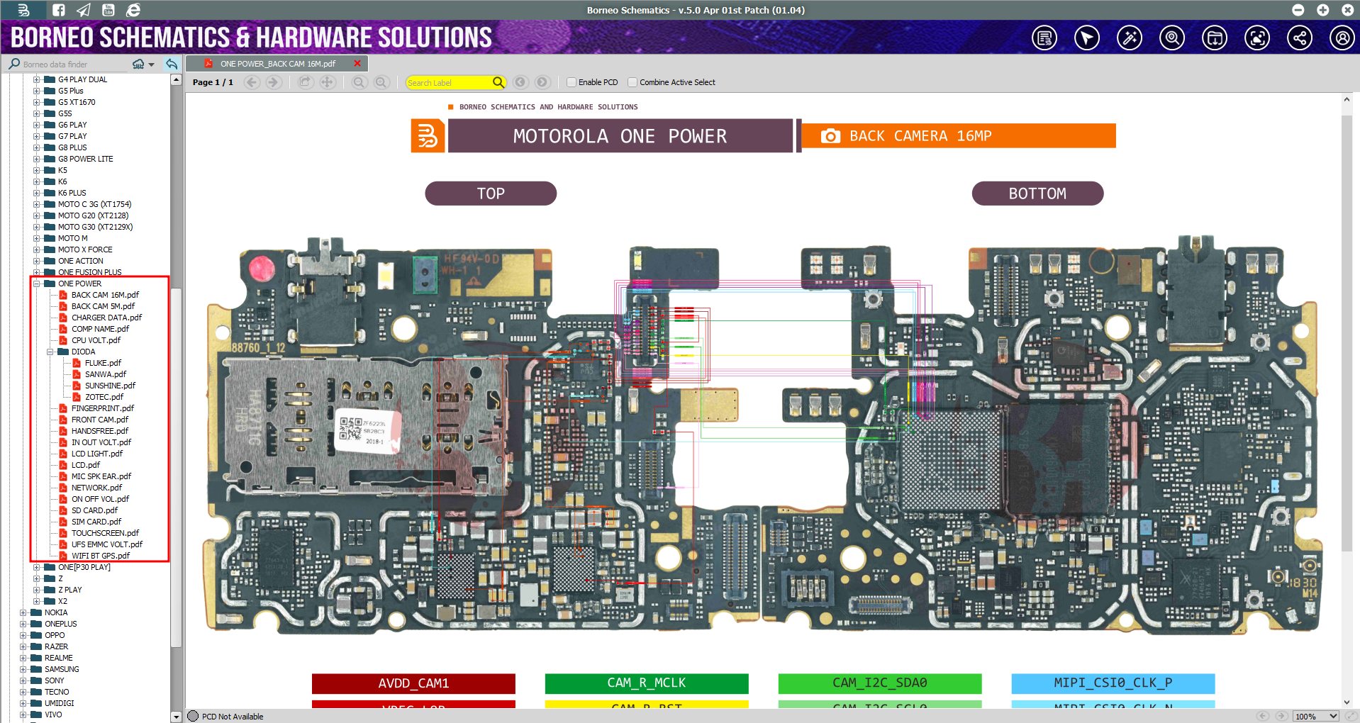 BORNEO SCHEMATICS | XCEL