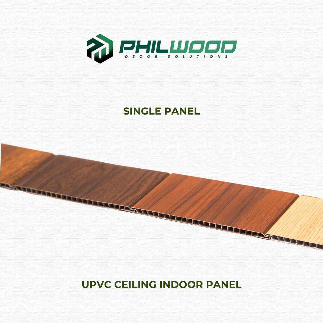 UPVC Ceiling Indoor Panel - Single Panel | Philwood Decor Solutions