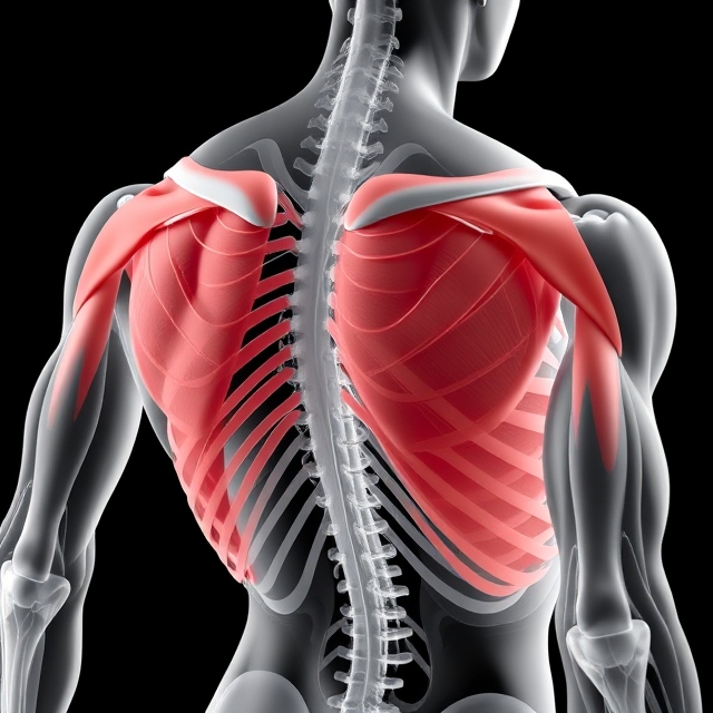 Transparent Shoulder Muscles Model | Clear Simulations