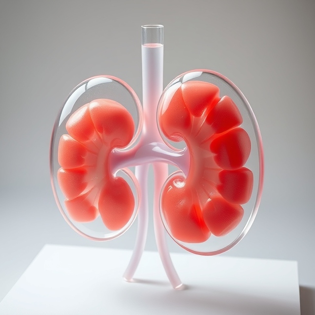 Transparent Kidney Model | Clear Simulations