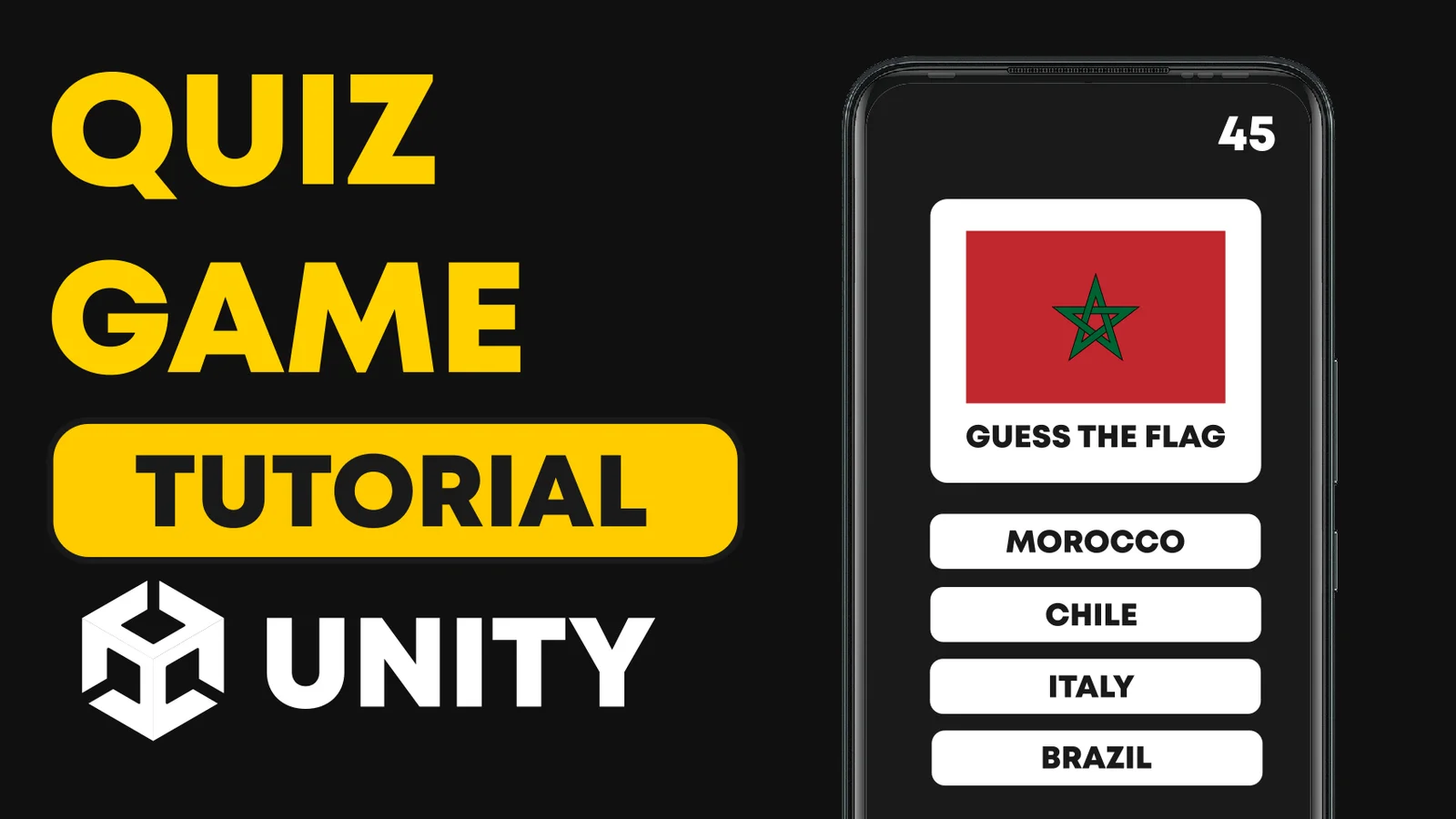 Unity Quiz Tutorial Game Asset for Developers | Grafik Games