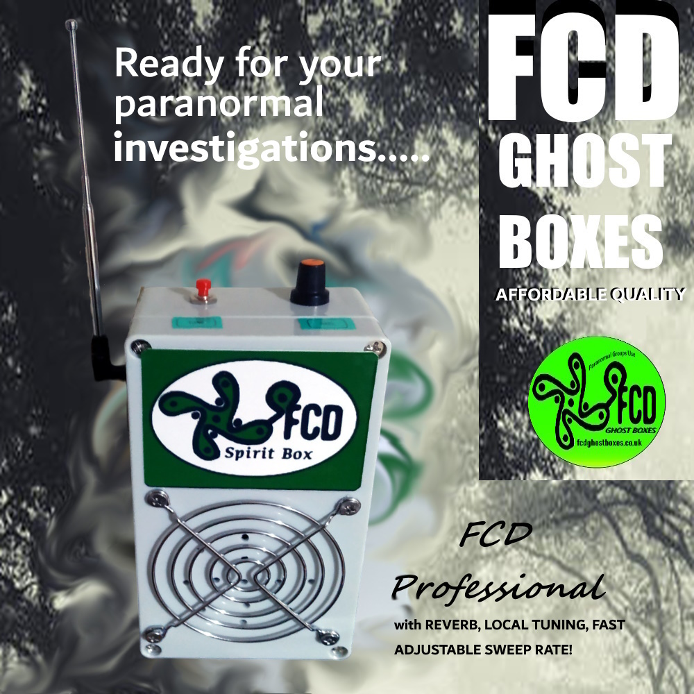 FCD Professional Spirit Box - Ghost Communication Device | FCD GHOST BOXES