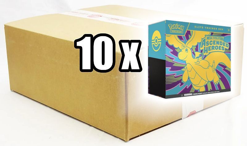 Pokemon Ascended Heroes Elite Trainer box CASE | PokecollectBE