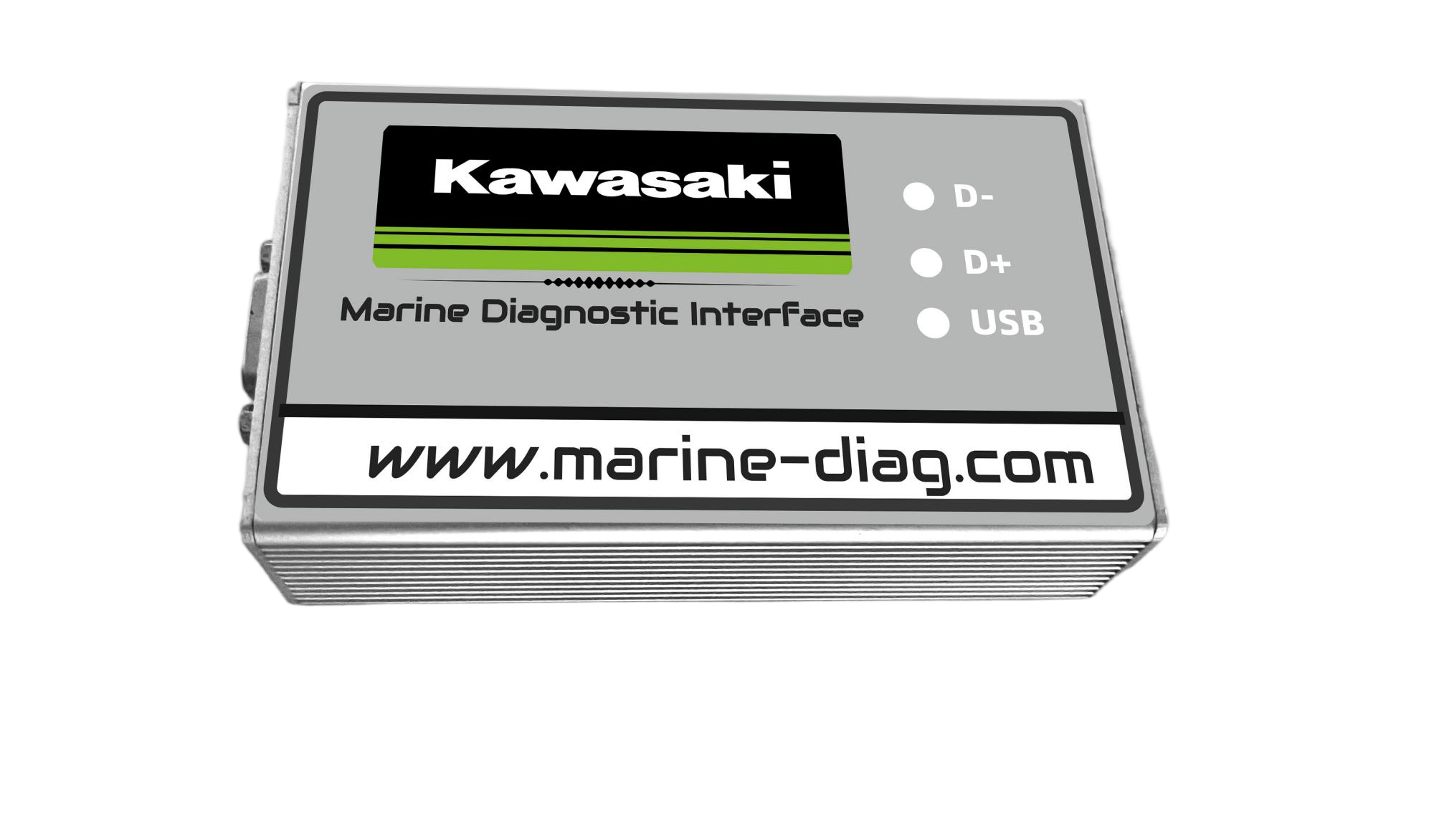 KAWASAKI Jet Ski diagnostic marine diagnostic tool | Marine Diagnostics
