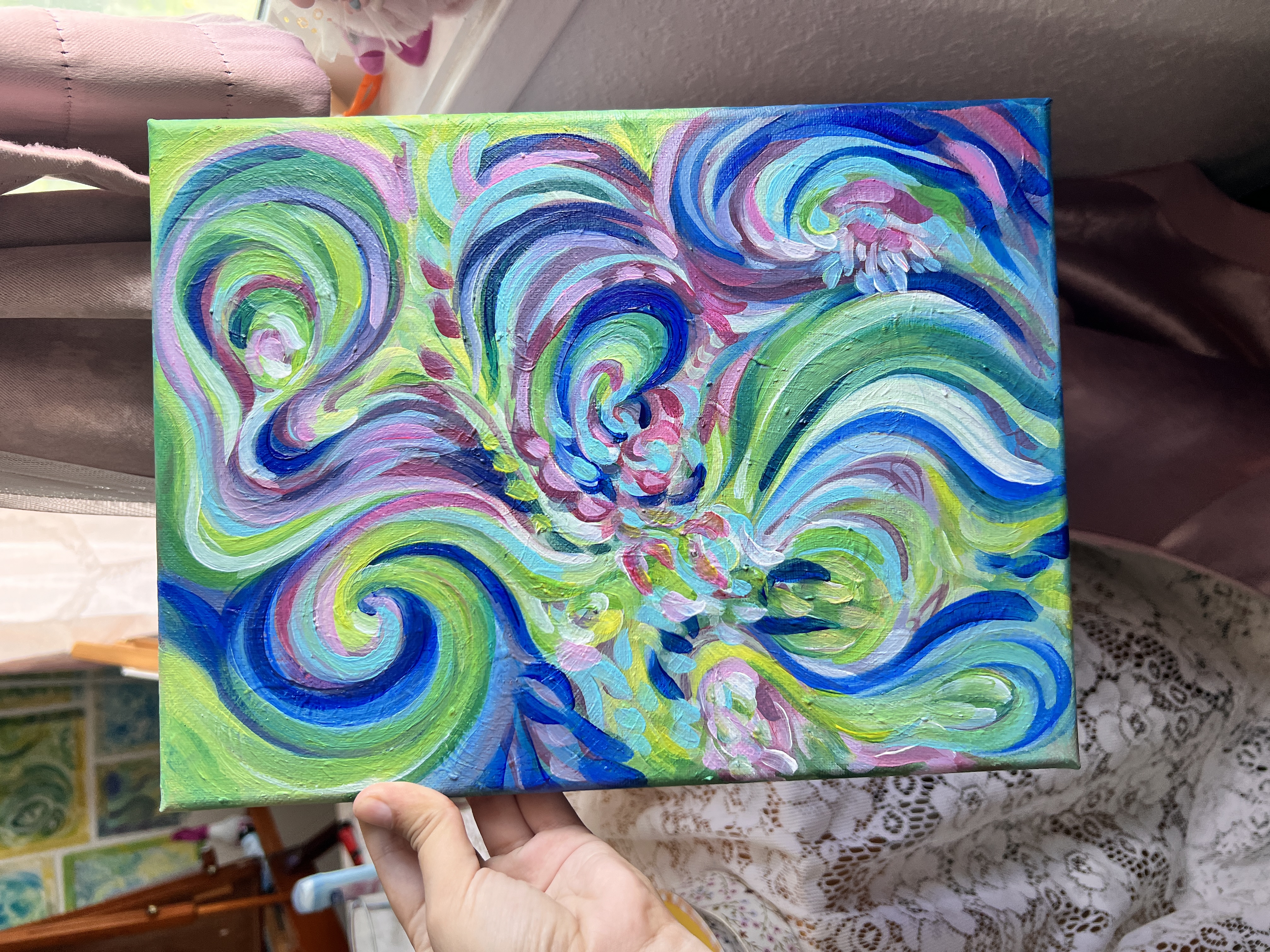 “Crushed Blueberry” | Anneliese Pilar Art