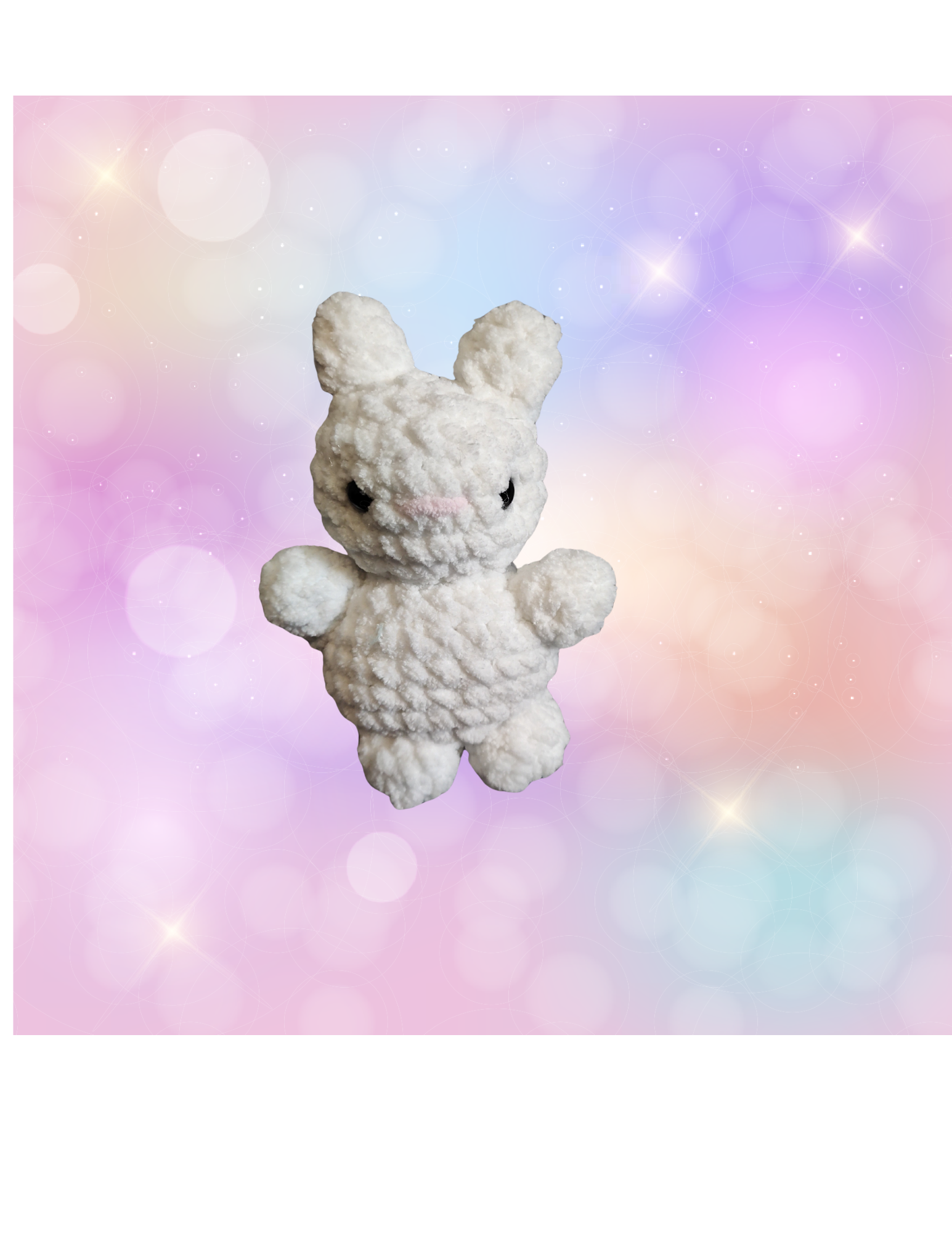 Experimental Bunny - Hand-Crocheted