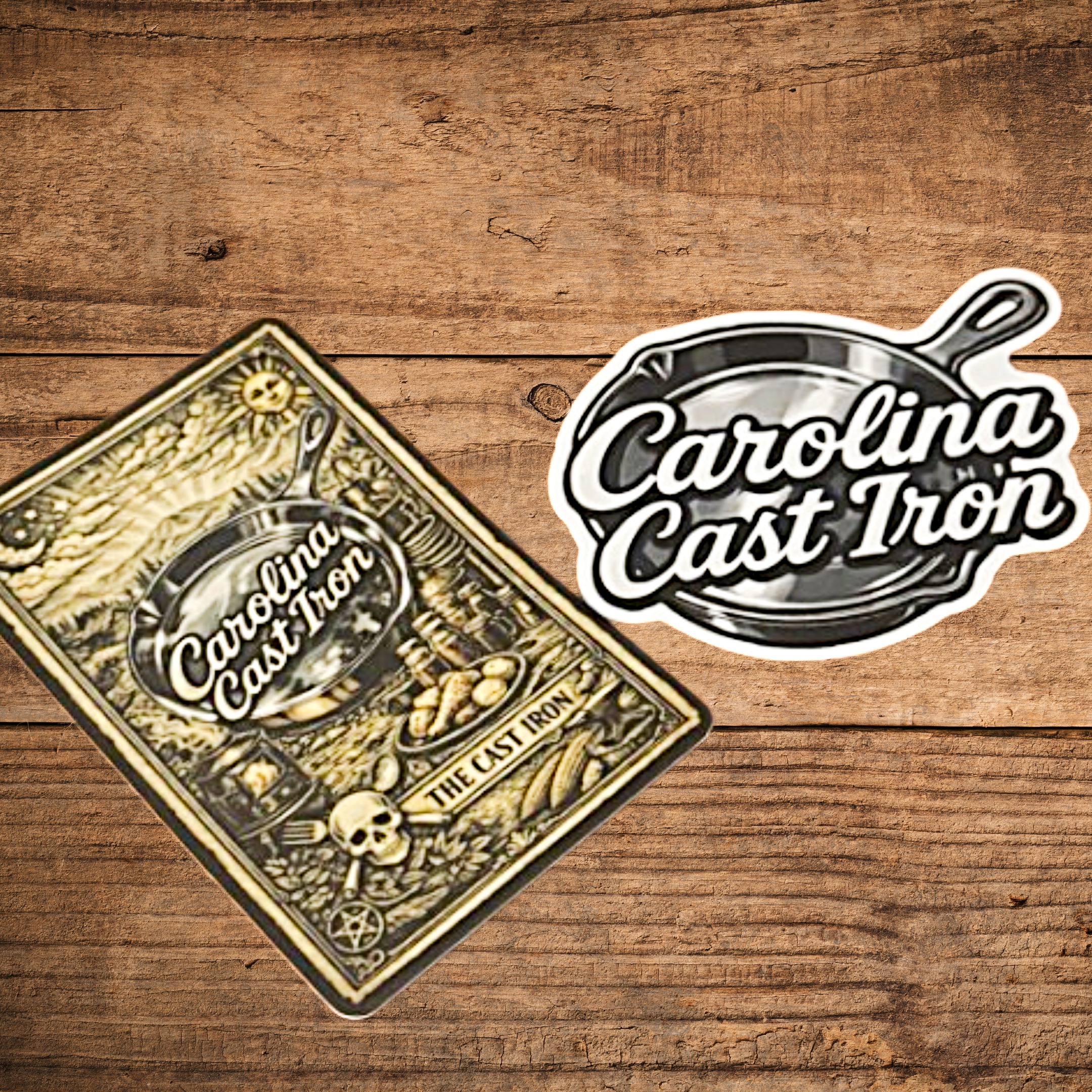 Carolina Cast Iron diecast stickers | Carolina Cast Iron