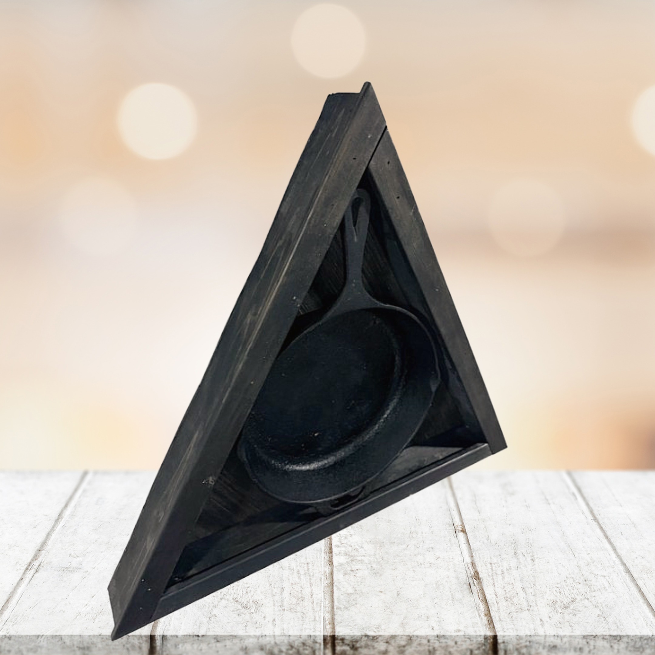 Cast Iron Triangle Frame - Built to display 12" or 10.5" | Carolina ...