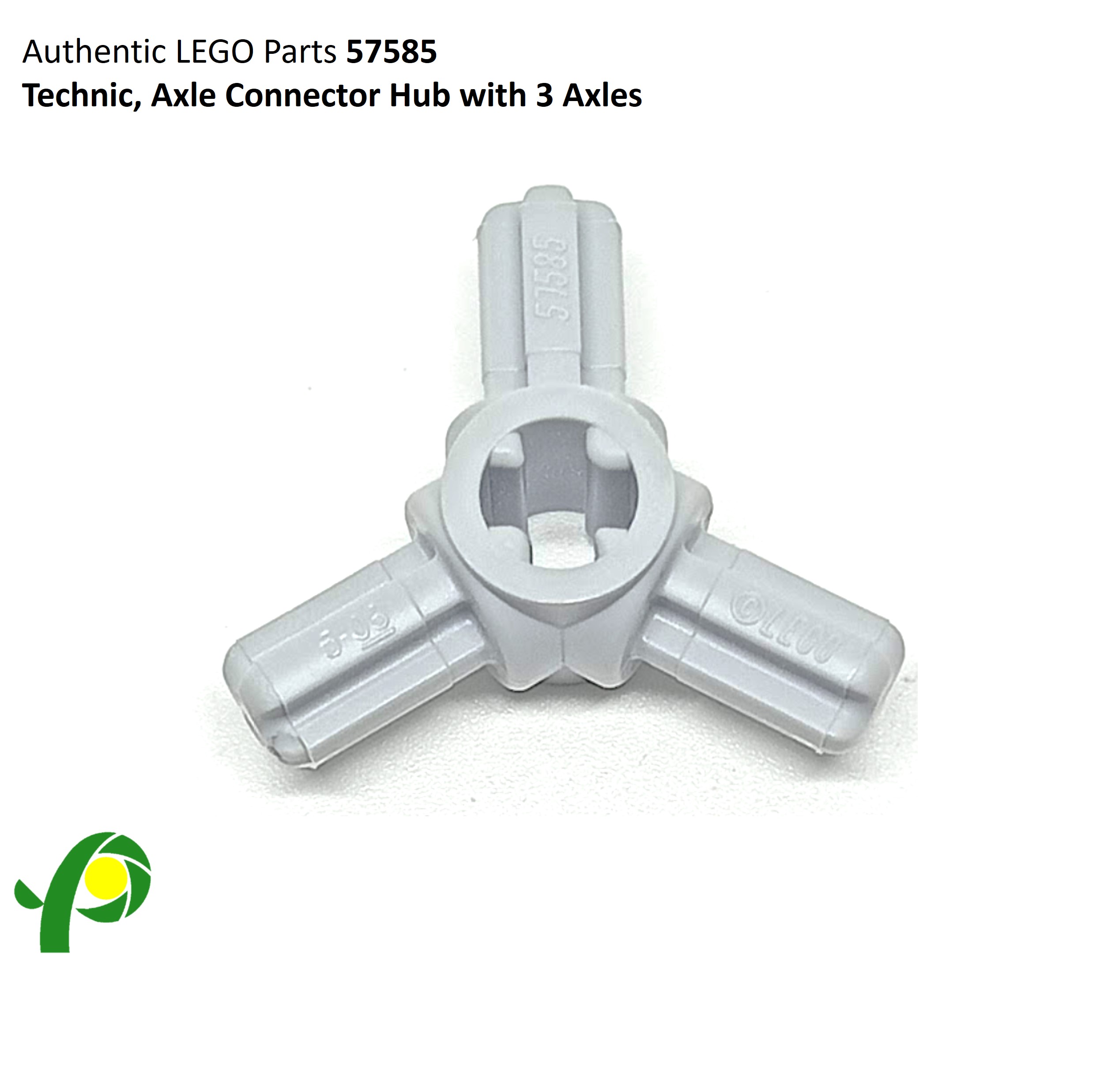 LEGO Technic Axle Connector Hub with 3 Axles (Part 57585) | Palengkee ...