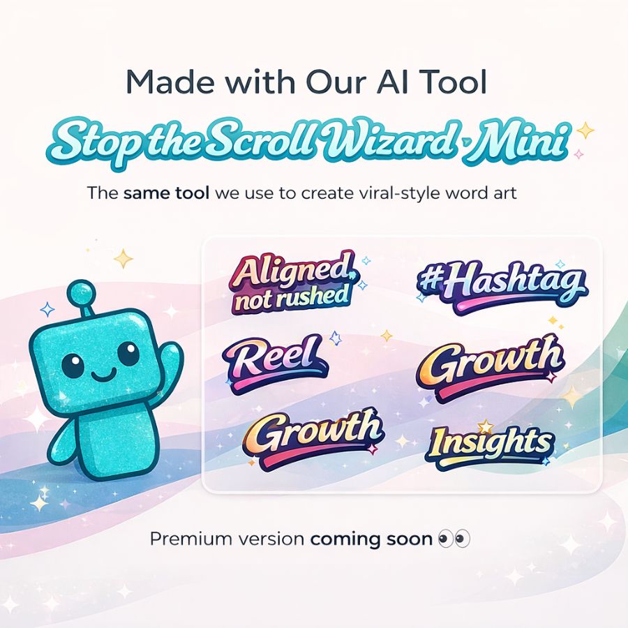 Stop the Scroll Mini Word Art Bundle · 30 Transparent PNGs | Create and ...