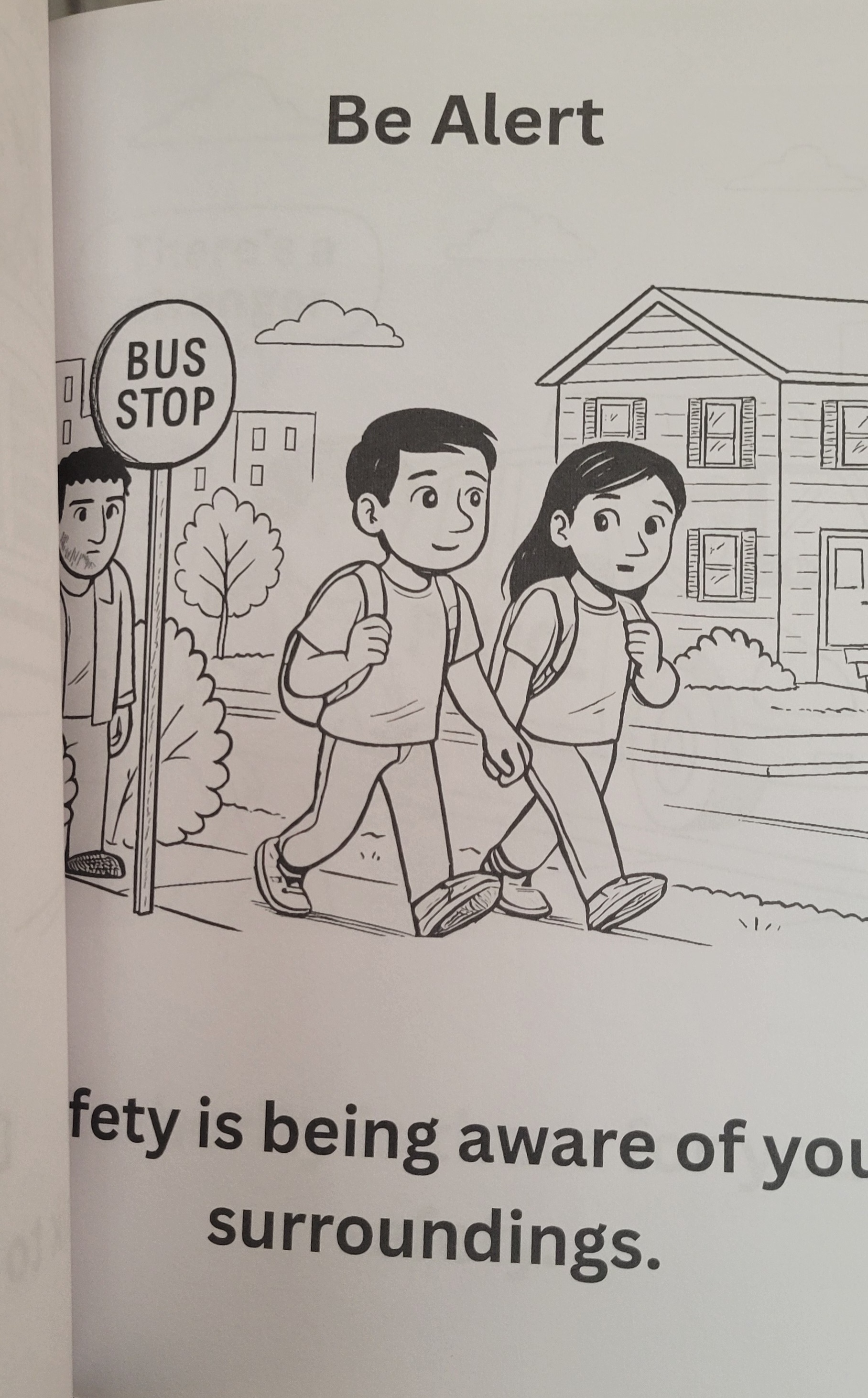 School Bus Safety Coloring Book | Color N Learn